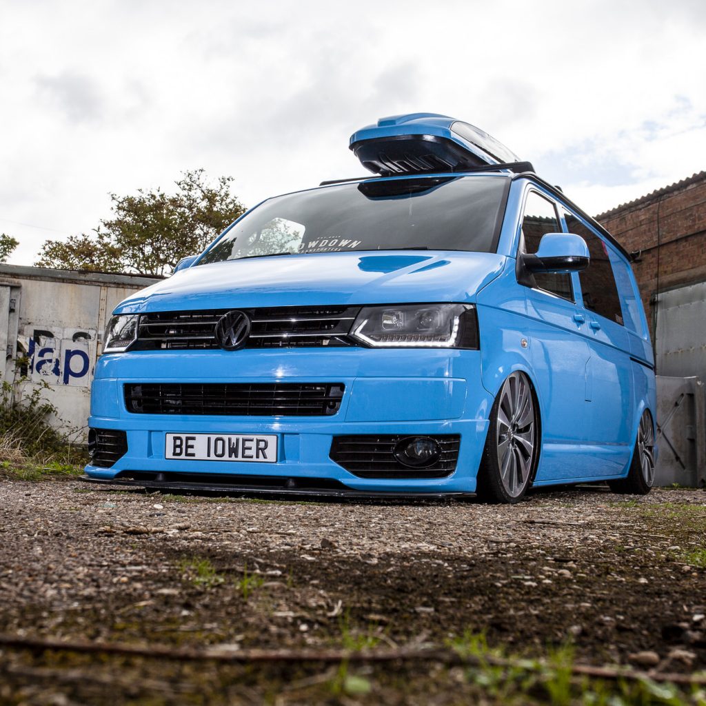 VW T5.1 LED Headlights - V2 - Black | Transporter HQ