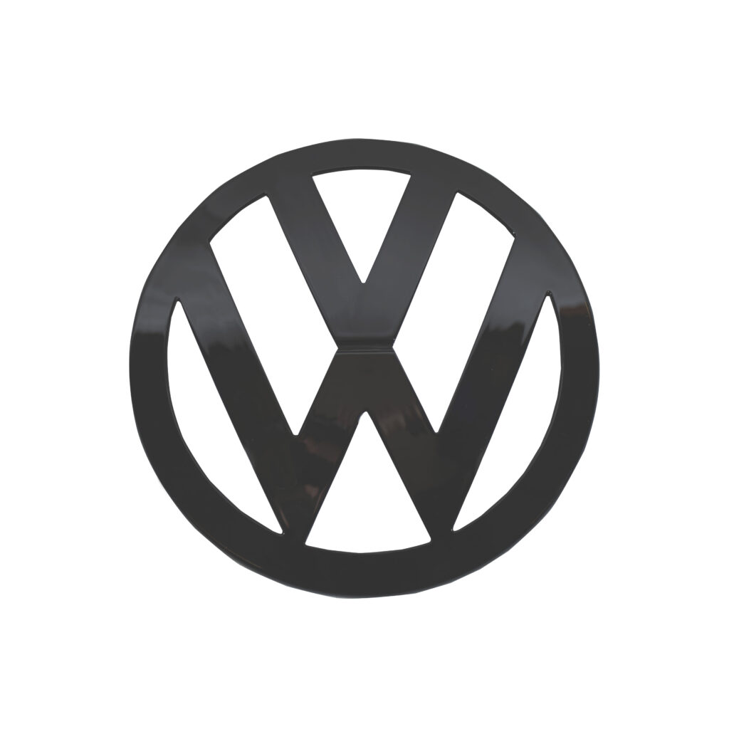 VW Badge Matte Black - Transporter HQ