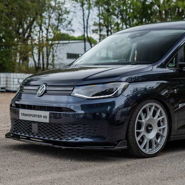 VW Caddy Splitter - MK5 - Gloss Black | Transporter HQ