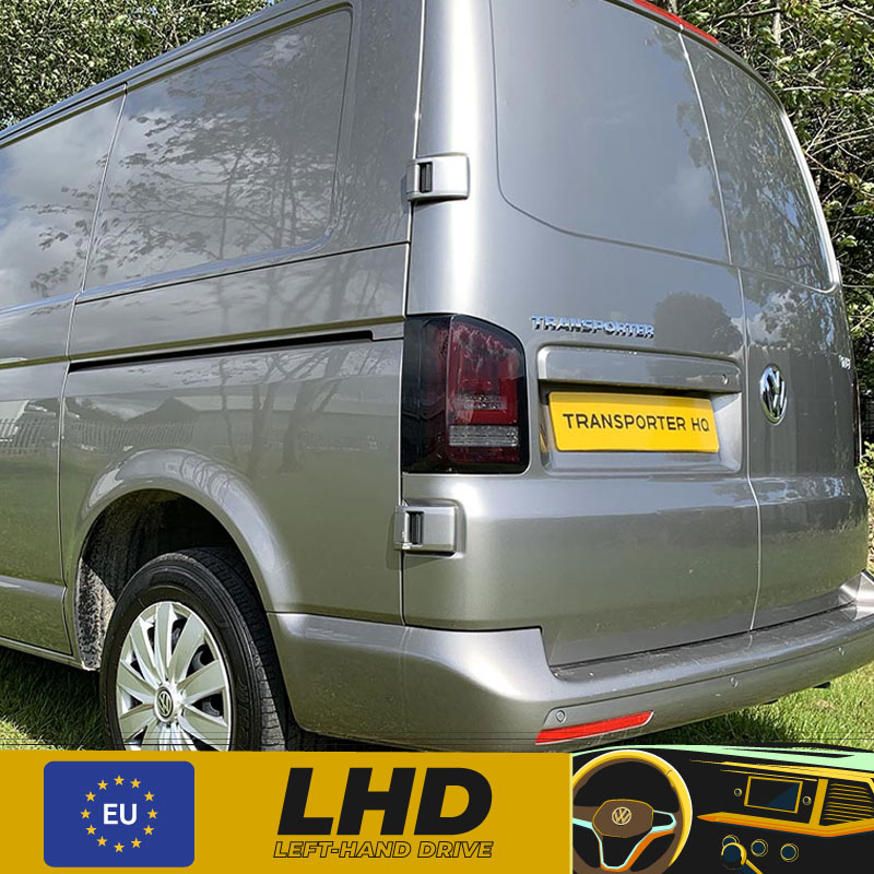 Transporter T6 Rear Lights - Barn Door - Red Smoke | THQ