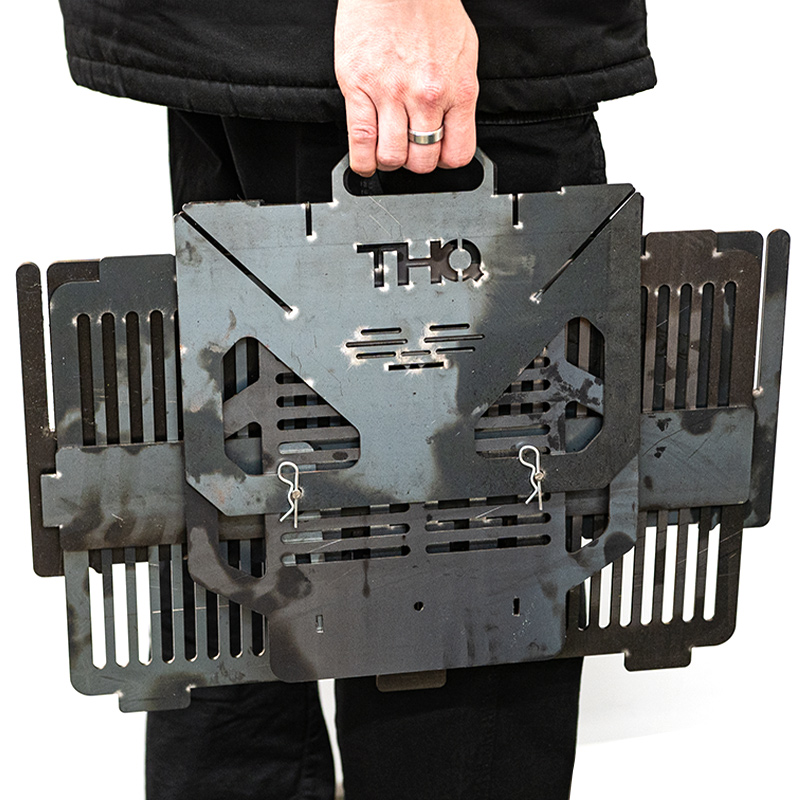 Collapsible BBQ Grill - Fire Pit | Transporter HQ