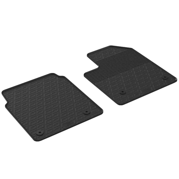 Ford Transit Custom Rubber Floor Cab Mats | Transporter HQ