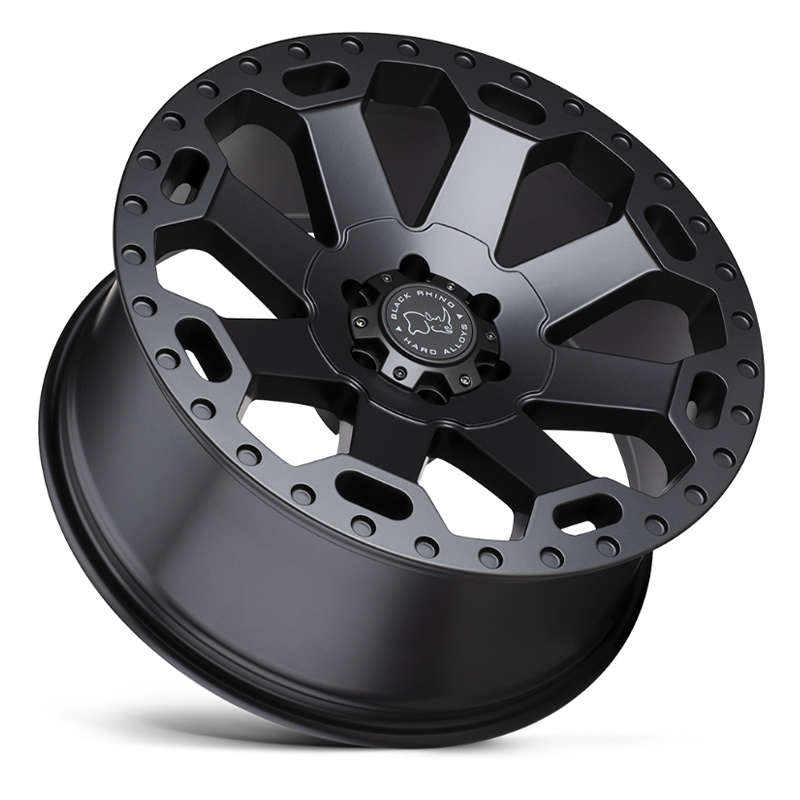 Black Rhino Warlord - Alloy Wheels - 17" - Matt Black Finish | THQ