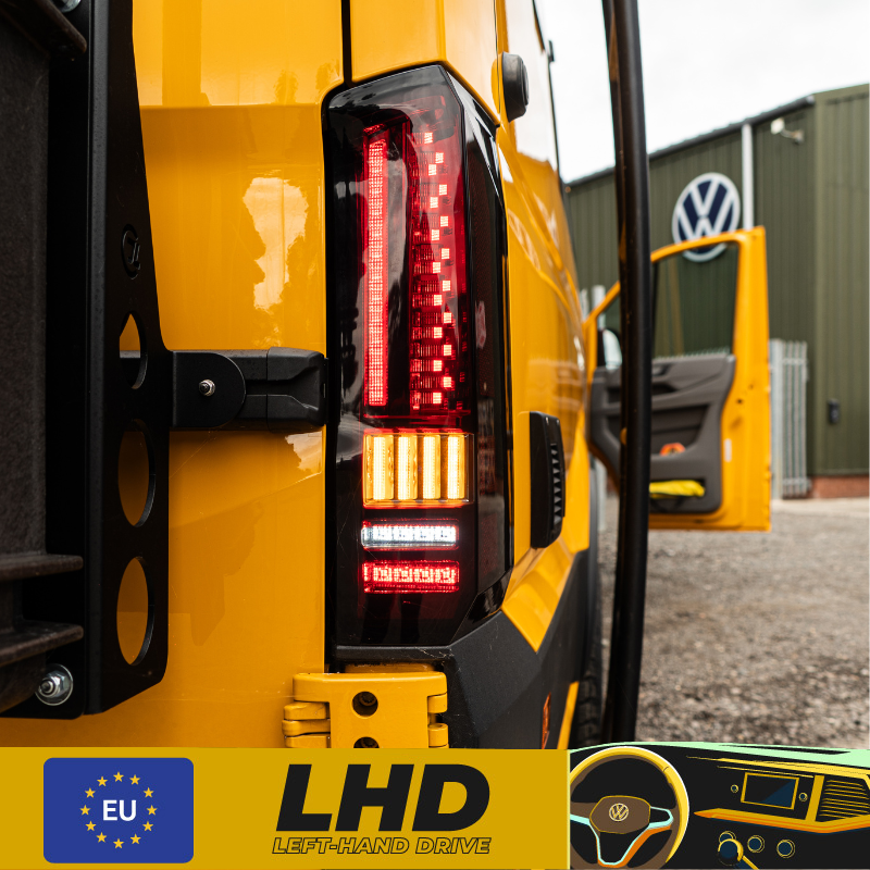 VW Crafter - Sequential Indicator LED Rear Lights | Transporter HQ