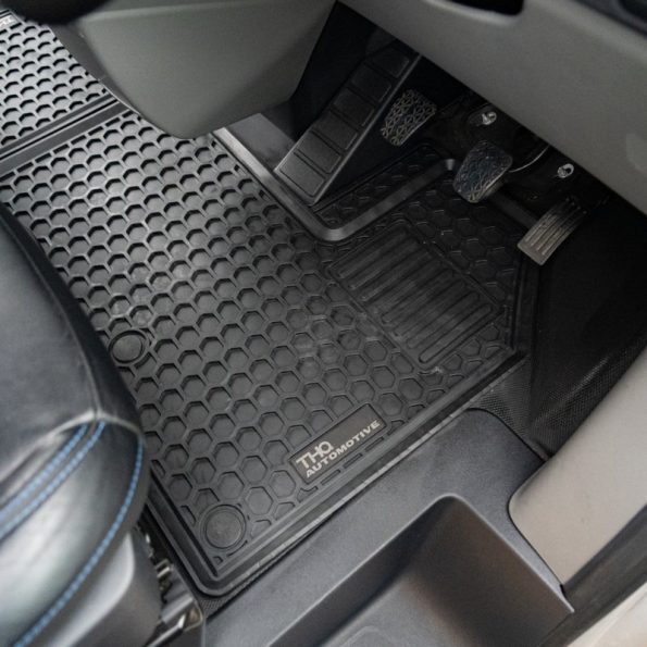 Ford Transit Custom Rubber Floor Cab Mats | Transporter HQ
