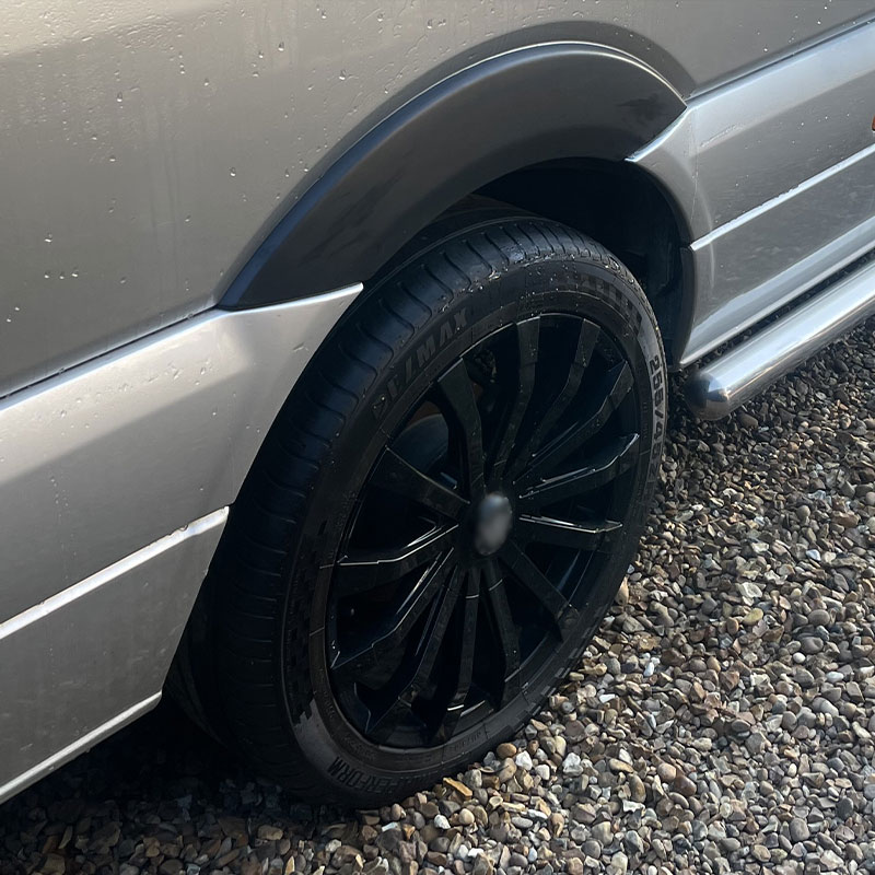 Mercedes Sprinter - Wheel Arch Covers - Matt Black | THQ